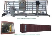 China Automatic RO Water Purifier Machine , Pure Drinking Water Treatment System PLC Control 20 TPH for sale