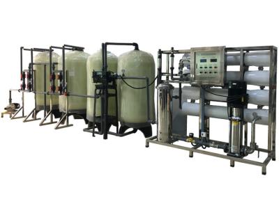 China 4000lph Automatic Ro System With One Work One Standby Water Softener Hardness Removal for sale