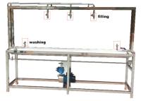 China Manual Bottle Washing and Filling Machine 100ml to 50L Stainless Steel 304 for sale