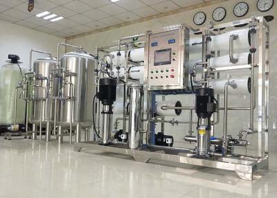 China 3000LPH Ultrapure Water RO System Two Stage 2uS/cm for Dialysis Car Wash Painting Cosmetic for sale