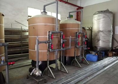 China FRP Tank 6TPH Reverse Osmosis Water System Iron Removal Filter For Drinking / Industry for sale