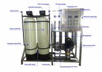 China 1000LPH RO Water Treatment System , Water Filter RO Treatment System With Sterilizer for sale