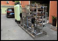 China 2000LPH Double Stage RO Water Purifier System for Hemodialysis Laboratory Chemical for sale