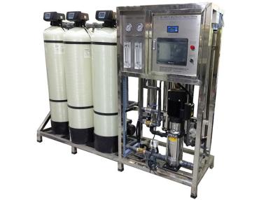 China Softener RO Water Treatment System With PLC Touch Screen for sale