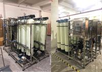 China Softener RO Water Treatment System With PLC Touch Screen for sale