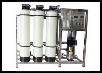 China Commercial FRP 97% Pure Water Treatment Plant 500L/H with Softener for sale