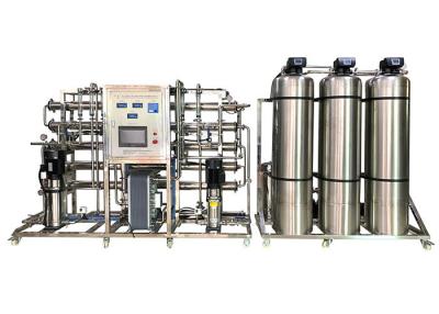 China Industrial Water Purification System 1000LPH Reverse Osmosis Plant with EDI Module 15-18 Mohm for sale