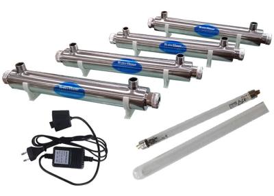 China 0.5T/H 12W UV Lamp Ultraviolet Sterilizer Water Treatment Stainless Steel for sale