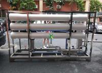 China Industrial 6000LPH RO Water Treatment System 220V 380V Stainless Steel for Drinking Beverage for sale