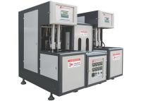 China 1L 1.5L Plastic PET Bottle Blowing Machine 2 Cavity Semi Automatic for sale