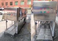 China 200bph Semi Automatic Washing Bottle Filling Machine Double Raw 5 Gallon for sale