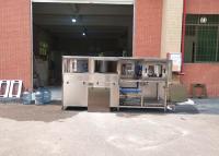 China 200bph Semi Automatic Washing Bottle Filling Machine Double Raw 5 Gallon for sale