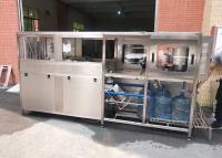 China 200bph Semi Automatic Washing Bottle Filling Machine Double Raw 5 Gallon for sale