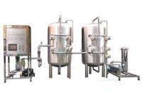 China 10000LPH Iron Removal Water System Stainless Steel Tank 10TPH Manganese Sand Filter for sale