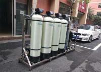 China Sand Carbon Purifier / Water Treatment Machine PLC Touch Screen For Consumption for sale