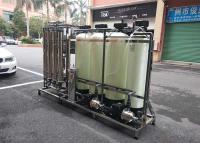 China Sand Carbon Purifier / Water Treatment Machine PLC Touch Screen For Consumption for sale