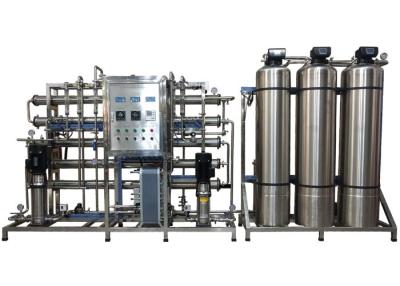 China Stainless Steel Medical Ultrapure Water Treatment Equipment 1000LPH RO EDI System 18Megohm Resistivity for sale