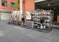 China 5000LPH Two Stage Reverse Osmosis System Ultra Pure Water EDI Plant RO Filtration SUS-316 for sale