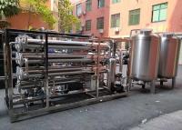 China 5000LPH Two Stage Reverse Osmosis System Ultra Pure Water EDI Plant RO Filtration SUS-316 for sale