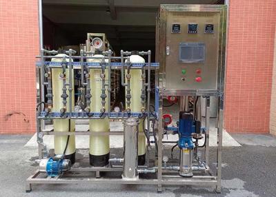 China Portable 500LPH Industrial RO Desalination Plant for Seawater Purification for sale