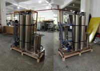 China SS304 1000LPH Water Treatment Pretreatment Filter with Pump and Flow Meter for sale