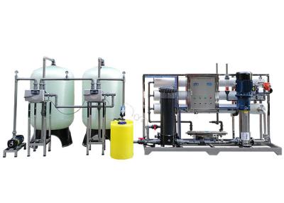 China Industrial RO Brackish Water Desalination System 6000LPH Salt Well Water Purifier 380V for sale