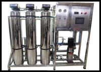 China 500LPH SS304 Industrial Reverse Osmosis System RO Purifier Water Softener Filter with PLC Touch Screen for sale