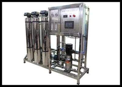 China 500LPH SS304 Industrial Reverse Osmosis System RO Purifier Water Softener Filter with PLC Touch Screen for sale