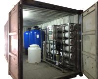 China 50000GPD Industrial Agriculture Reverse Osmosis RO System Underground Well Water Treatment Plant Mobile Container 55KW for sale