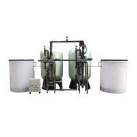 China 15000L/H FRP Tank Water Softener System Well Water Treatment Filtration Plant 110V-440V for sale