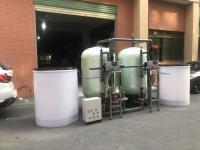 China 15000L/H FRP Tank Water Softener System Well Water Treatment Filtration Plant 110V-440V for sale