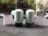 China 15000L/H FRP Tank Water Softener System Well Water Treatment Filtration Plant 110V-440V for sale