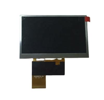 China 4.3 inch TFT lcd display AT043TN24V.7 480*272 RGB interface with Resistive touch screen for sale