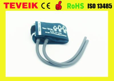 China 002783 double Hose Nylon Portable NIBP Cuff / Non Invasive Blood Pressure Cuff 6-11cm , IS013485 CFDA for sale