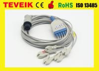 China Medical ECG Trunk Cable For Mindray / BCI / Goldway Patient Monitor , Clip Patient End for sale