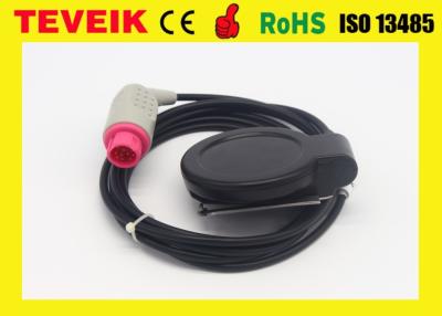 China M1356A Round 12 Pin Fetal US Transducer For HP Patient Monitor , TPU Material for sale