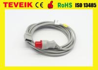 China CSI Critikon Round 6pin IBP Cable 12 FT For Patient Monitor , PVC Materials for sale