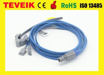 China Multi - Site Clip Pulse Oximeter Sensor 10 Feet For Biolight Patient Monitor , CFDA Listed for sale
