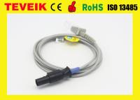 China TPU Material Ohmeda Spo2 Extension Cable 8 Foot For Patient Monitor , Blue / Grey Color for sale