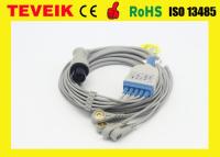 China Reusable 5 Leads ECG Trunk Cable With snap For Mindray Patient Monitor for sale
