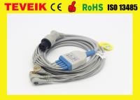 China Reusable 5 Leads ECG Trunk Cable With snap For Mindray Patient Monitor for sale