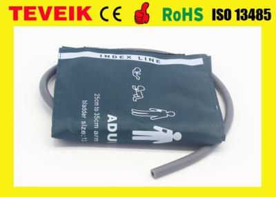 China M1574A Adult NIBP Cuff Single Hose For HP / Mindray Patient Monitor , Nylon Material for sale