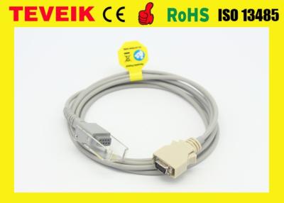 China JL -302T Nihon Kohden OPV 1500 hospital accessories products cable with spo2 probe , U705-4G for sale