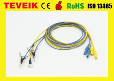 China Pure Silver Elctrode EEG Cable for sale