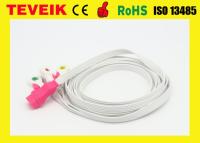 China Teveik Manufacturer Disposable Medical PVC ECG Cable For Patient Monitor, 5 leads for sale