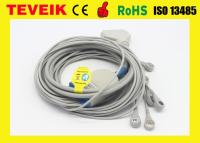 China Cardimax Fx-7102 ECG EKG Cable With Snap / Fukuda Denshi Patient Monitor for sale