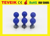 China Reusable Suction bulb ECG Electrodes, medical ECG chest electrode bulb for Adlut for sale