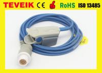 China Adult Finger Clip Pulse Oximeter Probe Round 9 Pin For M-50C for sale