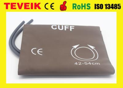 China Double Hose Adult Non Invasive Blood Pressure Cuff Bladder 20.5x38cm for sale