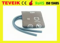 China Infant Blood Pressure NIBP Cuff Double Hose Bladder 7.2x 13cm Arm Cir.14-21.5cm PU for sale